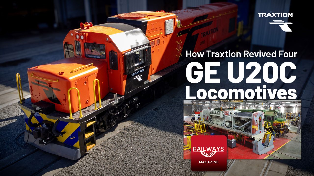 How Traxtion Revived Four GE U20C Locomotives to Be as Good as New ...